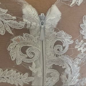 June Bridals | Dresses | June Bridals Gown 8 Bohemian Lace Long Sleeve ...